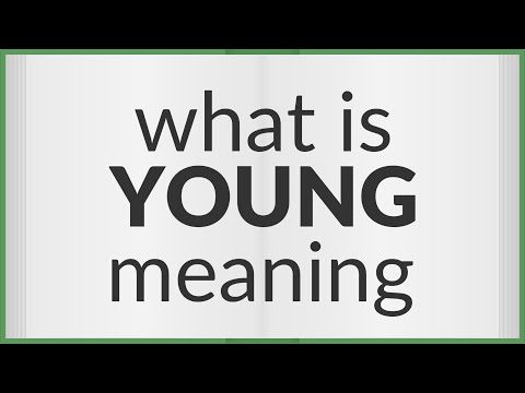 Young | meaning of Young