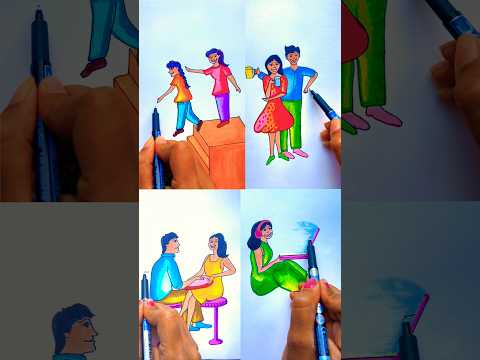 My 4 famous artworks #shorts #art #craft #artwork