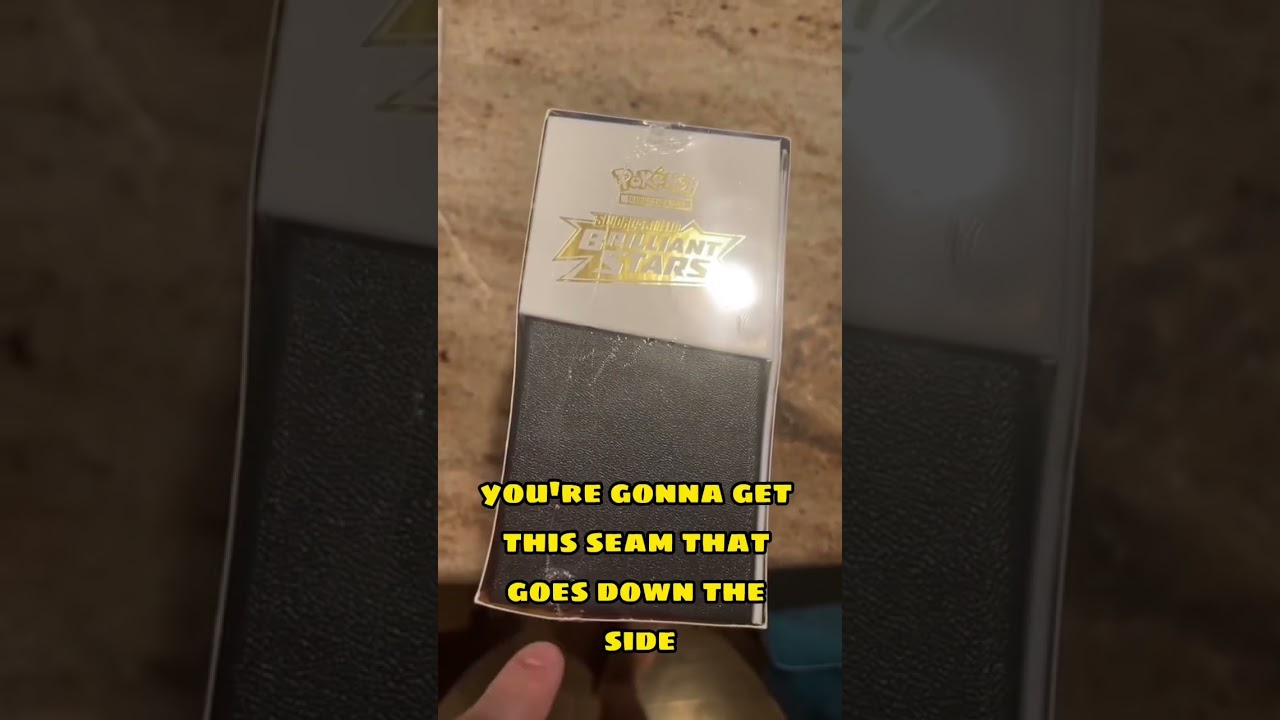 Has Your Elite Trainer Box Been Resealed? #pokemoncards #shorts