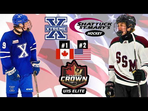 (#1 Canada vs #2 USA) NAX Prep vs Shattuck St Mary's | U15 Elite Canadian Crown | December 15, 2024