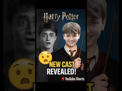 New Harry Potter Cast REVEALED! (HBO Series 2026) #shorts #harrypotter #youtubrshorts
