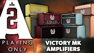 Victory MK Clean 100w Handwired Valve Amp Head and 1x12 Cab in Aqua ...