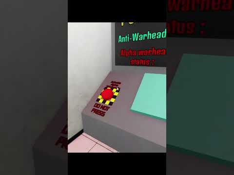 When you activate alpha warhead and omega warhead at the same time #roblox #obbycreator #scp