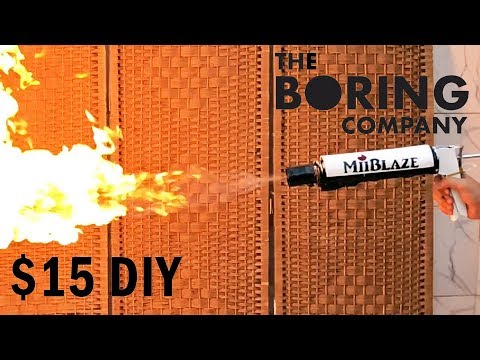 The Boring Company ‘Not a Flamethrower’ DIY Version! What the Hack #30
