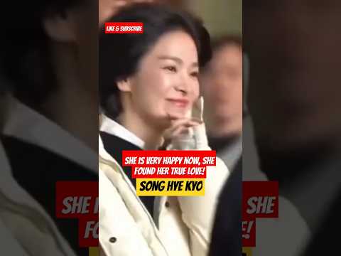 SHE IS VERY HAPPY NOW, SONG HYE KYO FOUND TRUE LOVE #leeminho #minkyo #songhyekyo #shorts #reels
