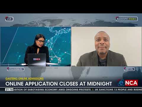 Gauteng Online admissions closes at midnight