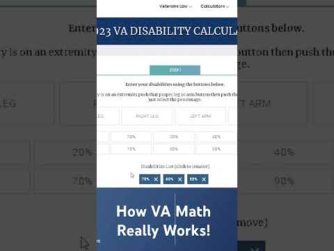 How VA Math Really Works!