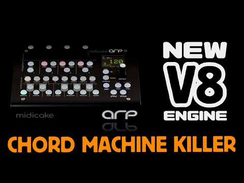 Midicake ARP Desktop Sound Generator Sequencer Controller | Reverb