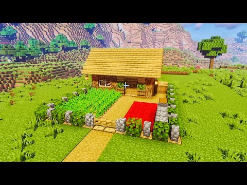 Minecraft: How To Build A SURVIVAL House Tutorial