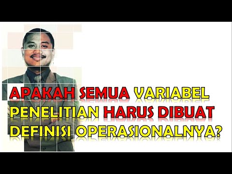 Definisi Operasional Variabel Penelitian
