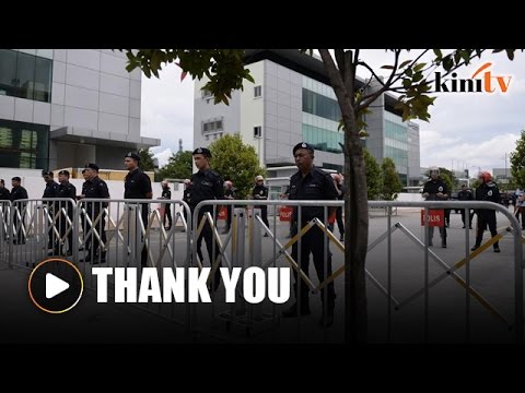 Malaysiakini thanks police for maintaining peace