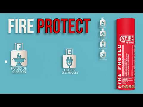 Présentation spray anti feu FireProtect
