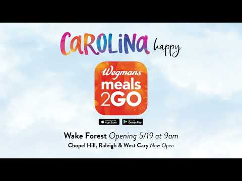 Download the Wegmans Meals2Go App Today