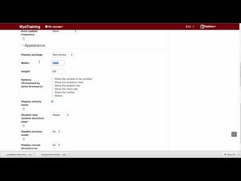 SCORM Not Showing Correctly