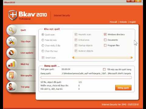 BKAV Pro 2010 Internet Security