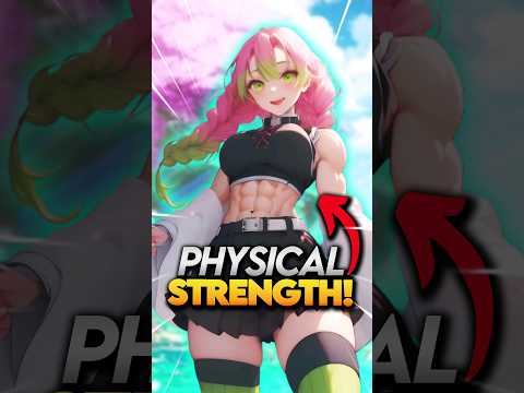 Ranking Hashiras by their PHYSICAL STRENGTH! Demon Slayer Explained #demonslayer #shorts