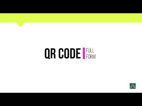 Full Form Of QR CODE