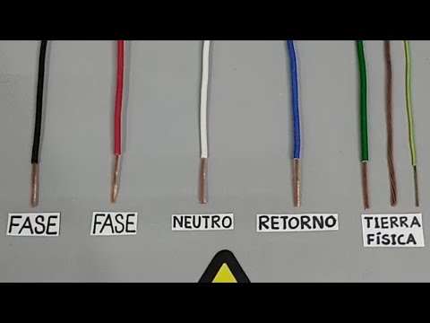 Código De Colores Para Los Cables En México ⚫️🔴⚪️🔵🟢