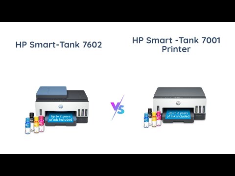 HP Smart-Tank 7602 vs 7001: Which Should You Buy?