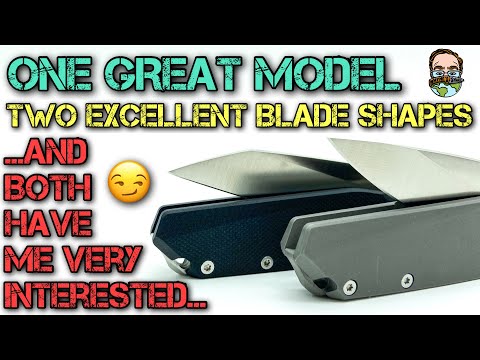 This EDC knife model has two great options!! A sub-$100 and a premium version!!