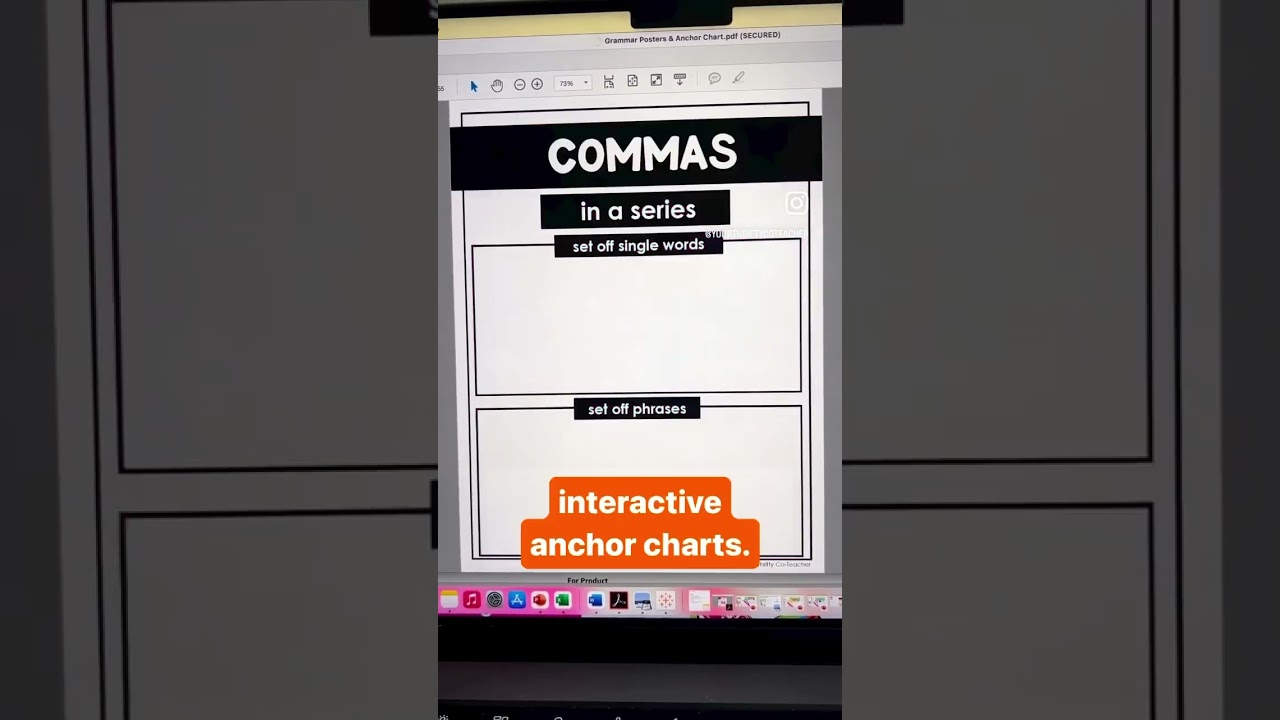FREE Grammar Posters & Anchor Charts for 4th & 5th Grade: comment “posters” to get the details