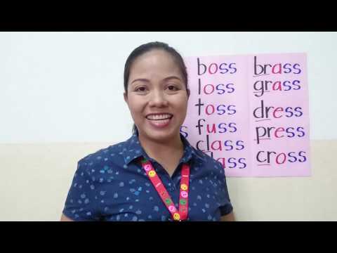 Ending Sound “SS” : Words that End with "ss"