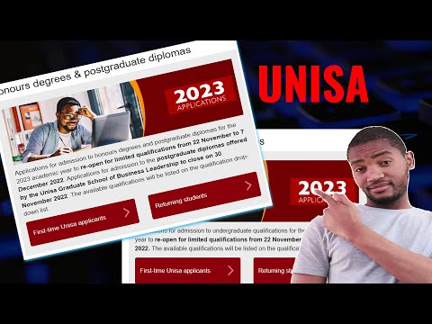 UNISA Late Applications | How to apply at UNISA // How to re-apply at UNISA?