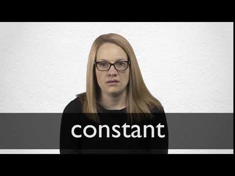 CONSTANT definition and meaning | Collins English Dictionary