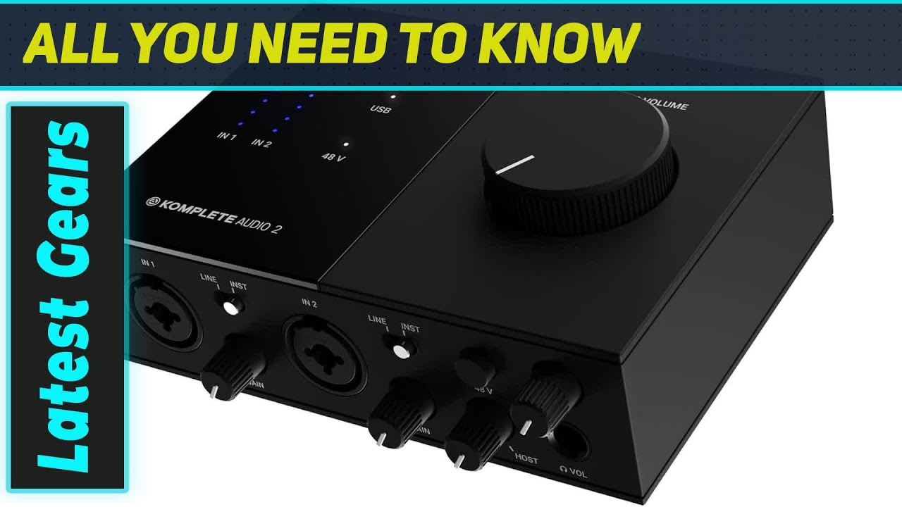 Native Instruments Komplete Audio 2: Your First Pro Interface?