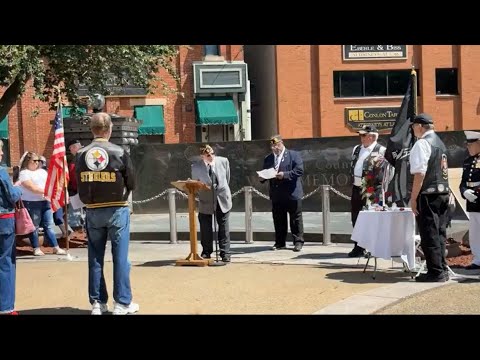 Memorial Day ceremony 2025