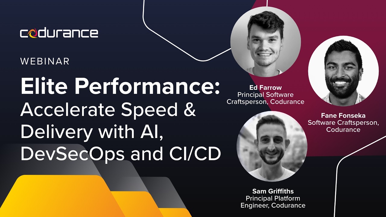 Elite Performance: Accelerate Speed & Delivery with AI, DevSecOps and CI/CD