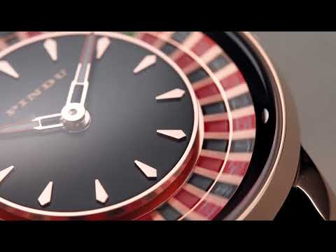 PINDU Design New Mechanical Watch NH35 Rotating Dial Las Vegas