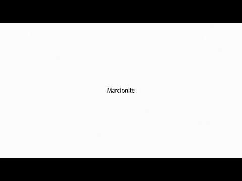 Marcionite PRONUNCIATION