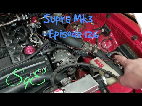 SqE - Supra mk3 - Episode 126 - Checking some stuff for the fuel system and the engine bay