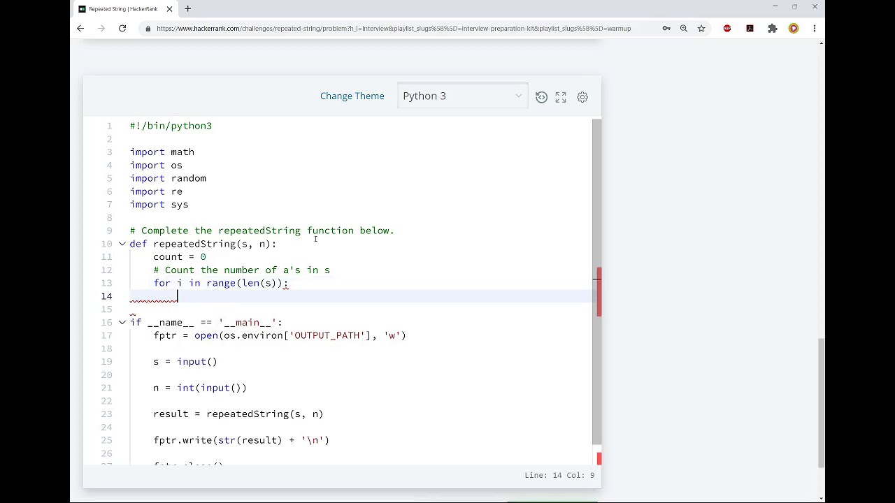 HackerRank Repeated String
