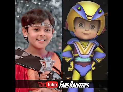 Balveer Returns Characters Match In #Veer The Robot Boy Characters #BalveerStutas #shorts