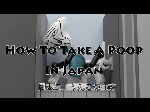 日本流うんこの仕方【How to Take a Poop in Japan】
