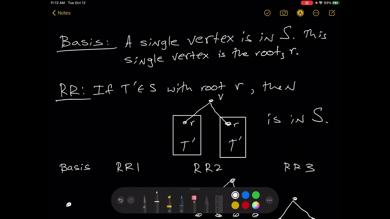 Structural Induction 1 Example 2