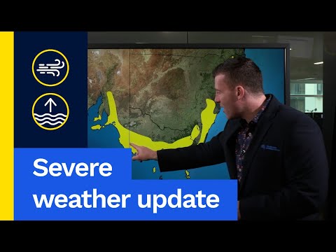Severe Weather Update 24 June 2025: Damaging wind and powerful tides for SE Aus today and tomorrow