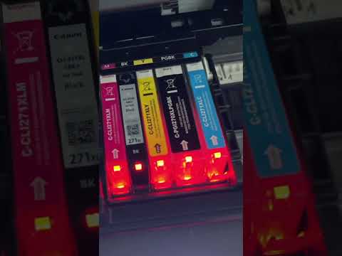 How to change ink cartridge in Canon Pixma