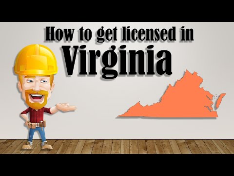 How to Get a Contractors License in Virginia