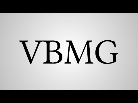 What Does "VBMG" Stand For?