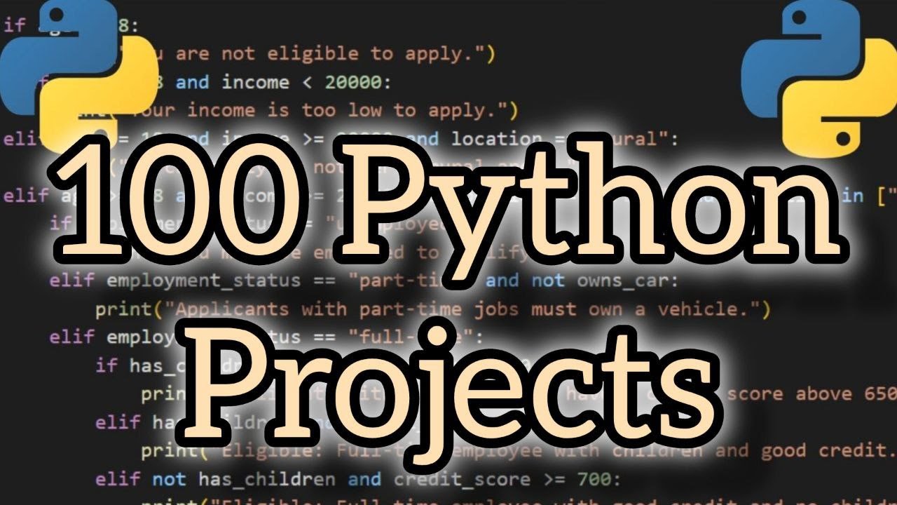 Mastering Python Through Projects: 100 Python Projects