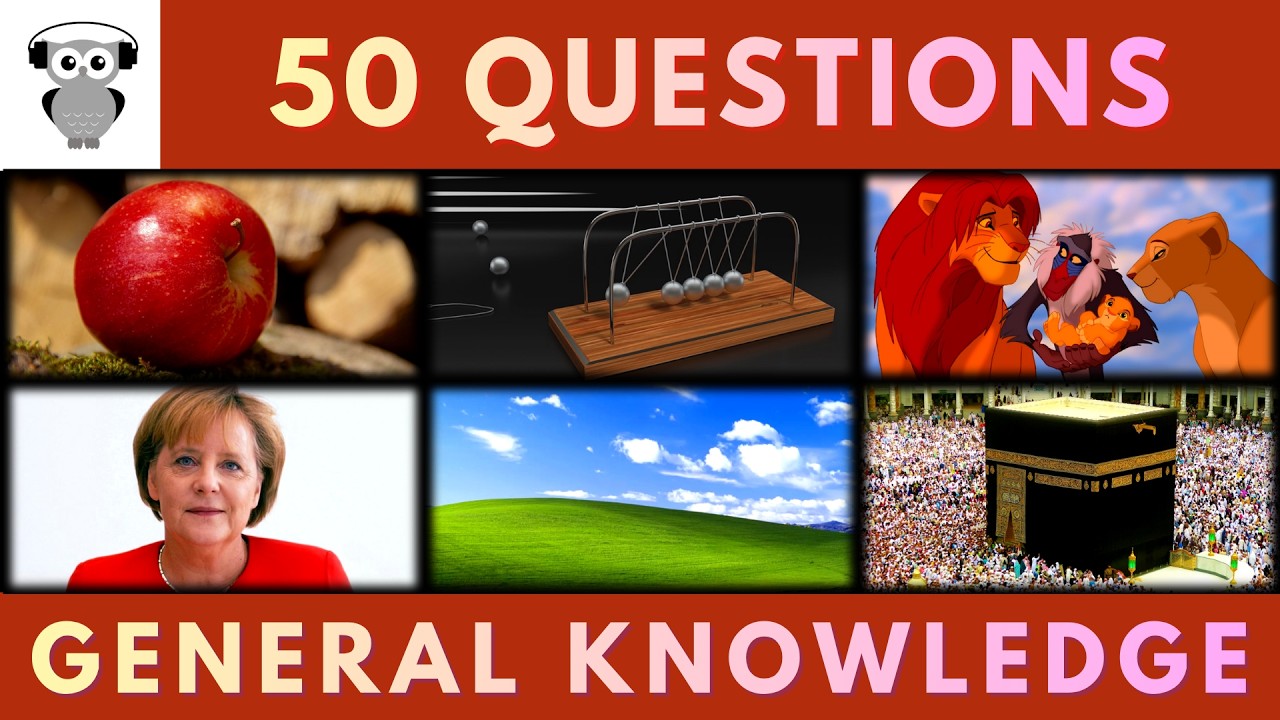 General Knowledge Quiz Trivia | 50 Questions | Do You Know Pub Quiz #quiz #fun #trivia #pubquiz