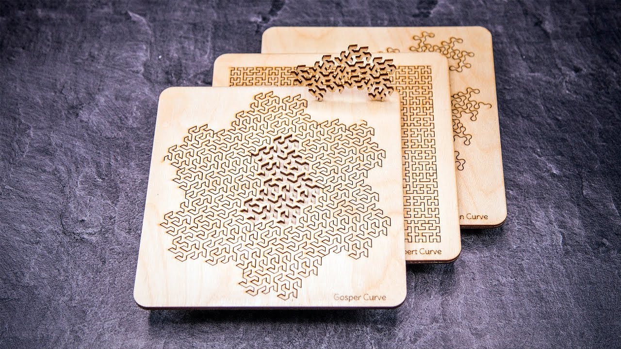 Jigsaw Puzzles made from Mathematical Curves = INVISIBLE parts!