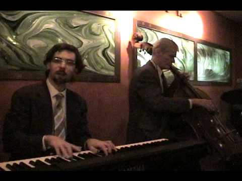 Sean Gough, Jazz Pianist of Go Trio, playing at Edison Rotary “Cheers ...