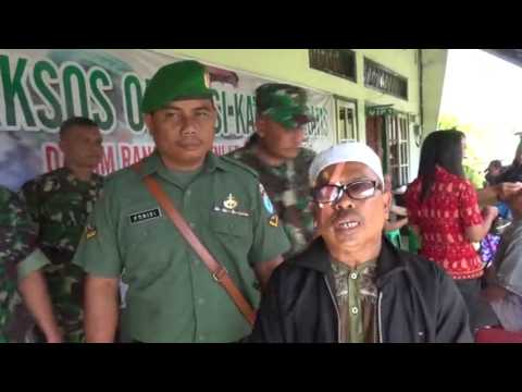 Sambut HUT ke - 72 TNI Tahun 2017 Korem 102/Pjg bekerja sama dengan Kopi Jos Gelar Operasi Katarak