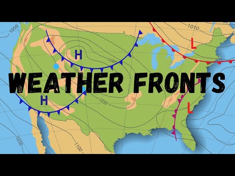 Weather Front Chart