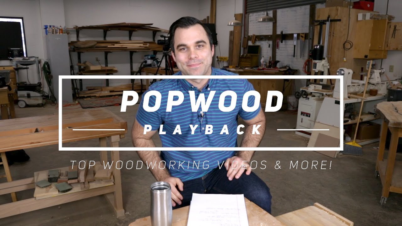 DIY leather camp chair, how to make a float frame, a new push stick and more! PopWood Playback #17