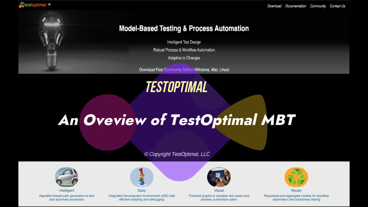 Overview TestOptimal / Model-Based Testing (MBT)